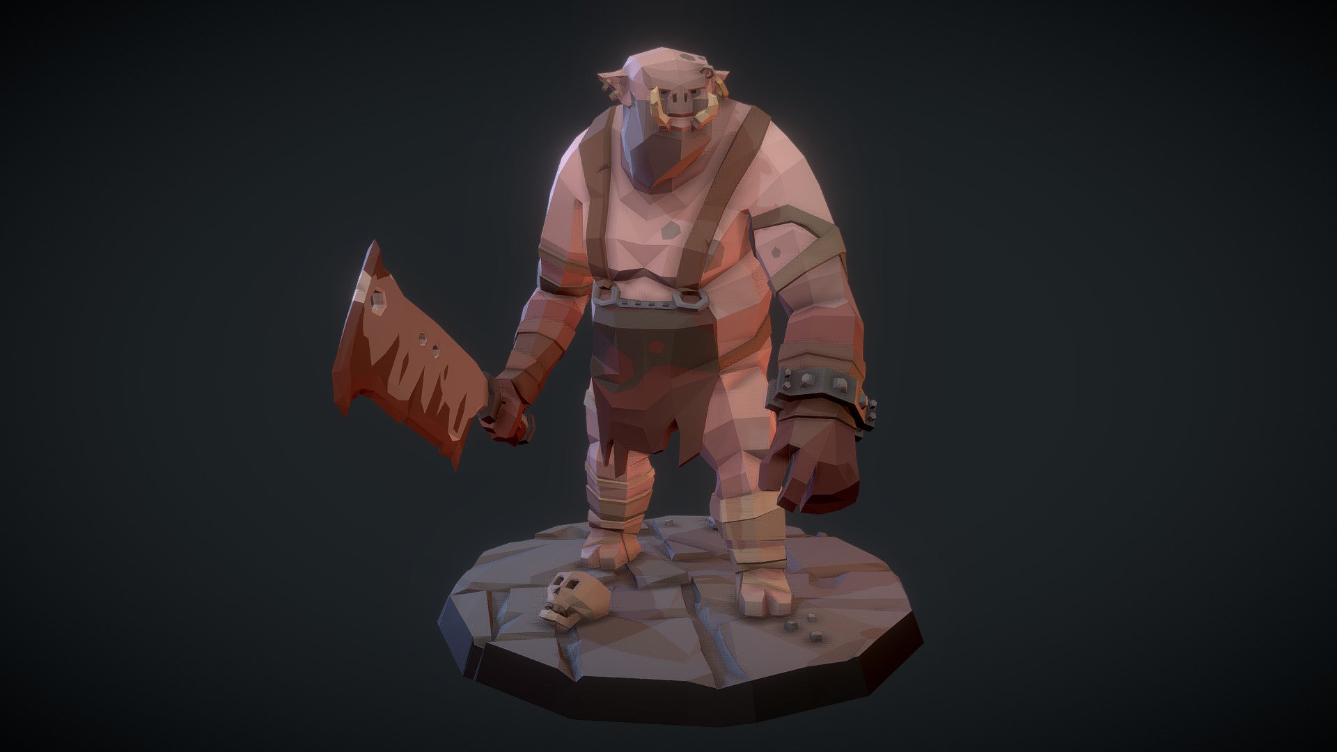 POLYGON - Fantasy Rivals: Butcher preview - 3D model by Synty Studios ...