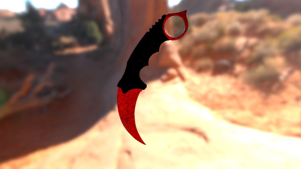Karambit - 3D model by crimsonzero2 [6bfc11f] - Sketchfab