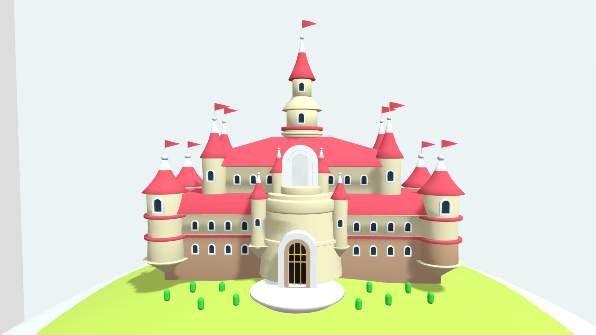 Castle Royal - Download Free 3D model by zainzafar [6bfd0a7] - Sketchfab