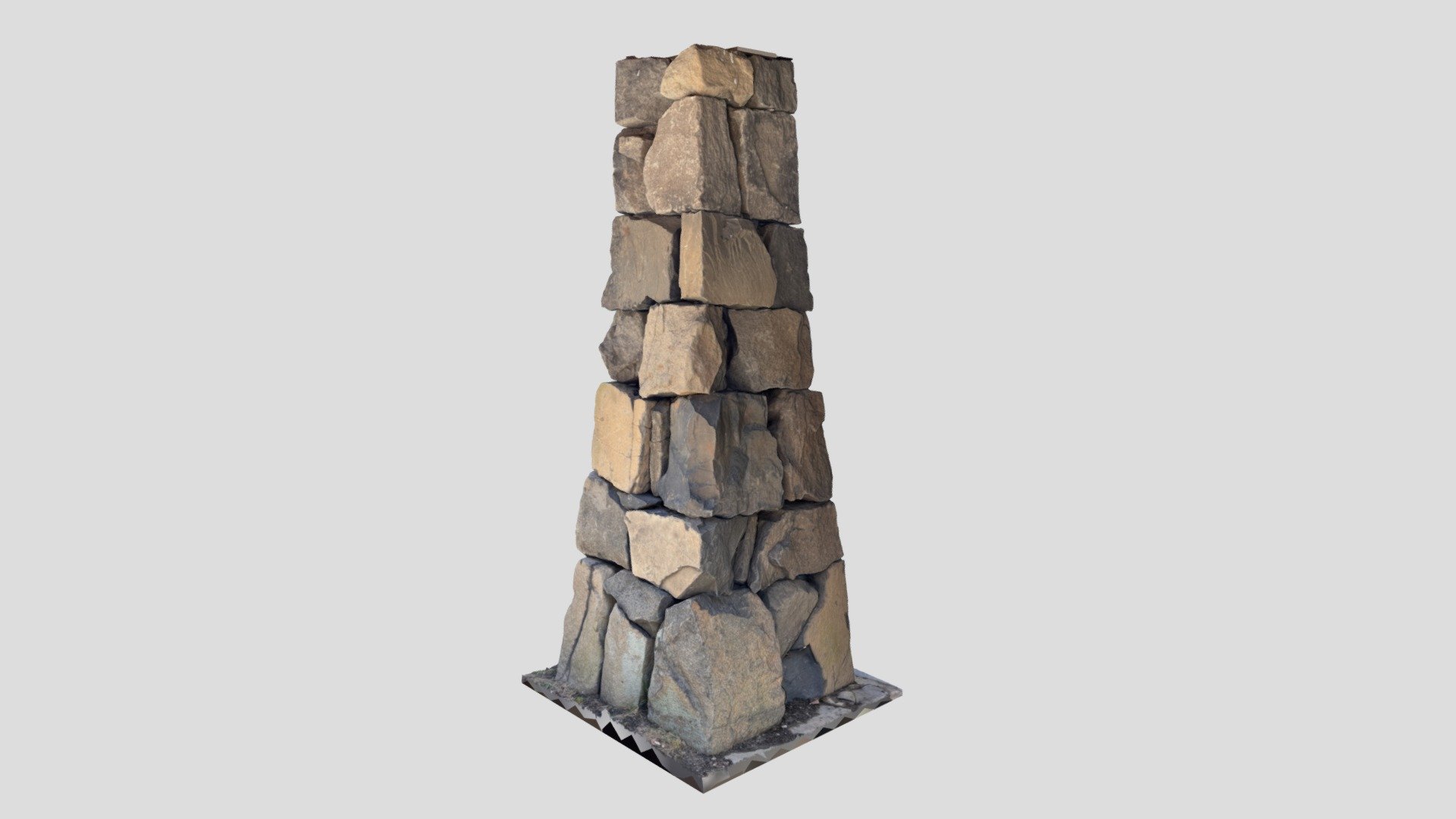 Stone Support Column - 3D model by Artstew In Motion (@artstewinmotion ...