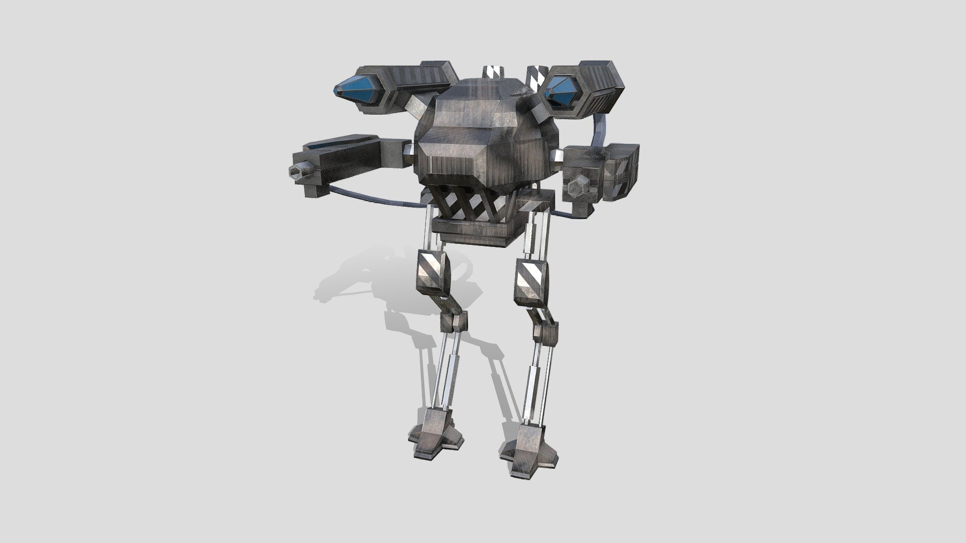 Robot Model - 3D model by Daniel Connell (@DanielC23) [6bff63b] - Sketchfab