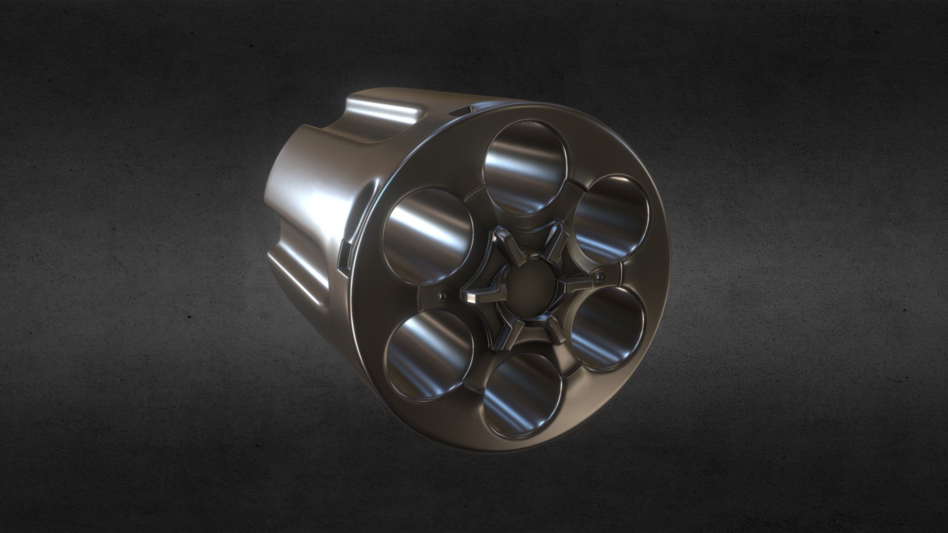 revolver drum HP - 3D model by Podyshak [6c005ff] - Sketchfab