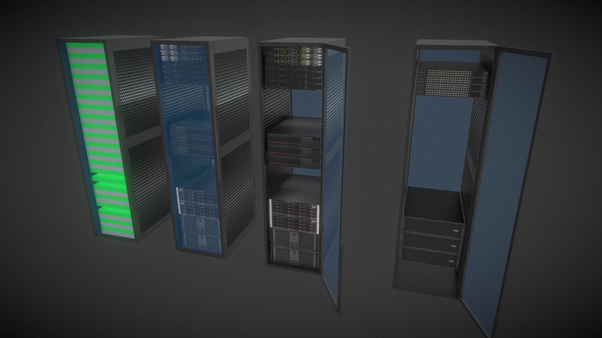 server-display - 3D model by flysky12 [6c023c3] - Sketchfab