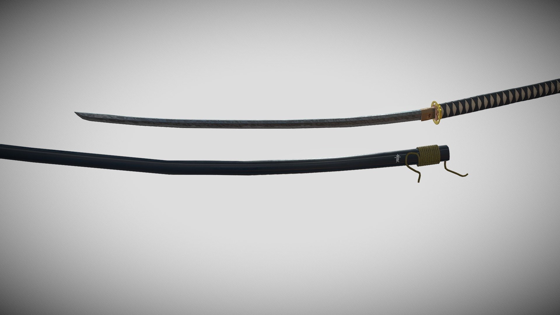 Katana - 3D model by raf.ns1508 [6c04502] - Sketchfab