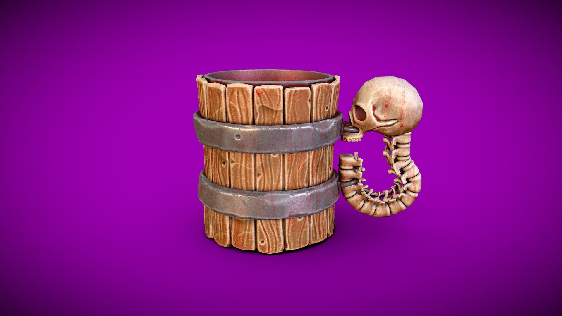 Skeleton Mug V2: Finger Juice - 3D model by Léo Davi (@leodavi3d ...
