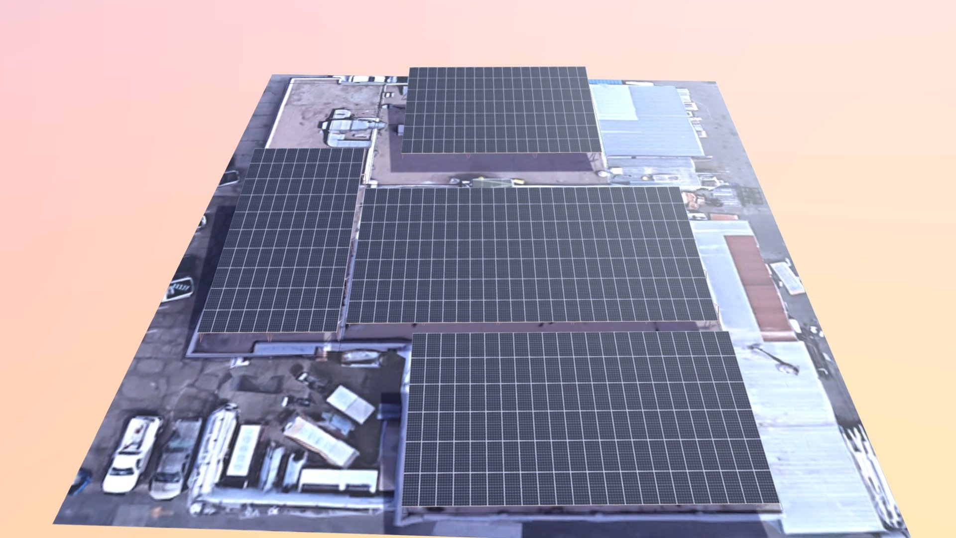 3030 S Valley View BLVD, Las Vegas, NV - 3D model by BKSolarCanopy ...