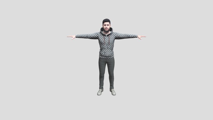 Male-body-base-mesh 3D models - Sketchfab