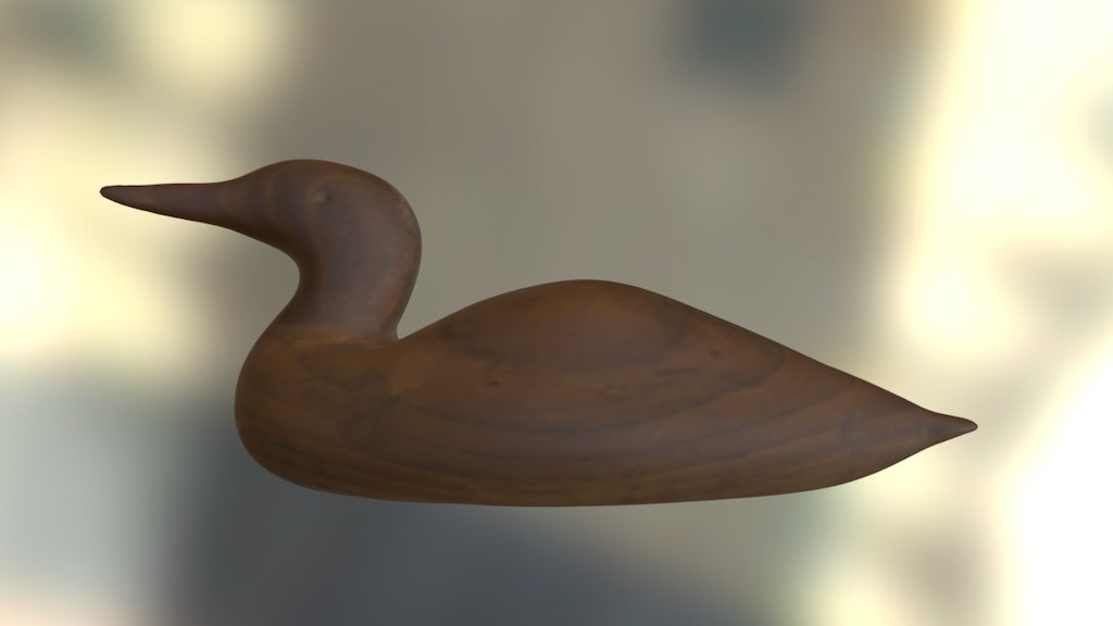 Loon Carving - 3D model by ETATech3D Limited (@etatech3d) [6c071dc ...