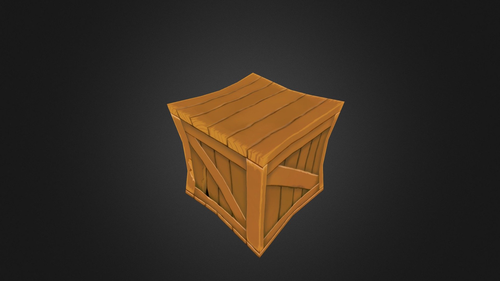 Stylized Crate - 3D model by shadowstep [6c0745e] - Sketchfab
