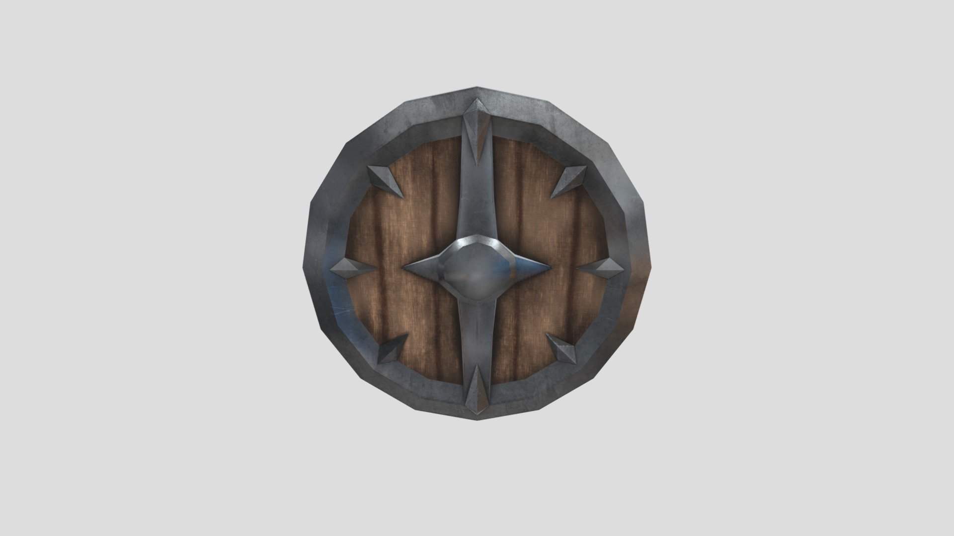 Low-poly Shield - 3D model by spltoon [6c0834c] - Sketchfab
