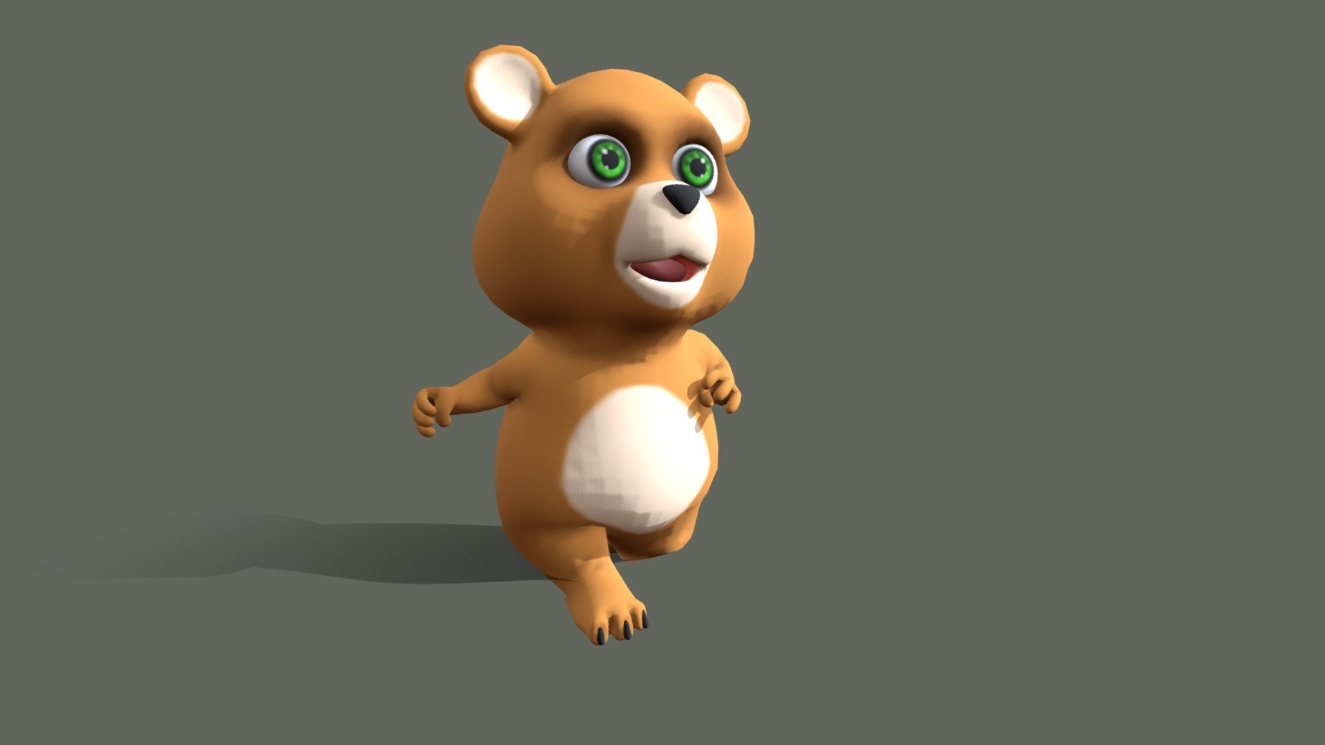 cartoon teddy - Buy Royalty Free 3D model by 3DAnvil [6c097b6] - Sketchfab Store