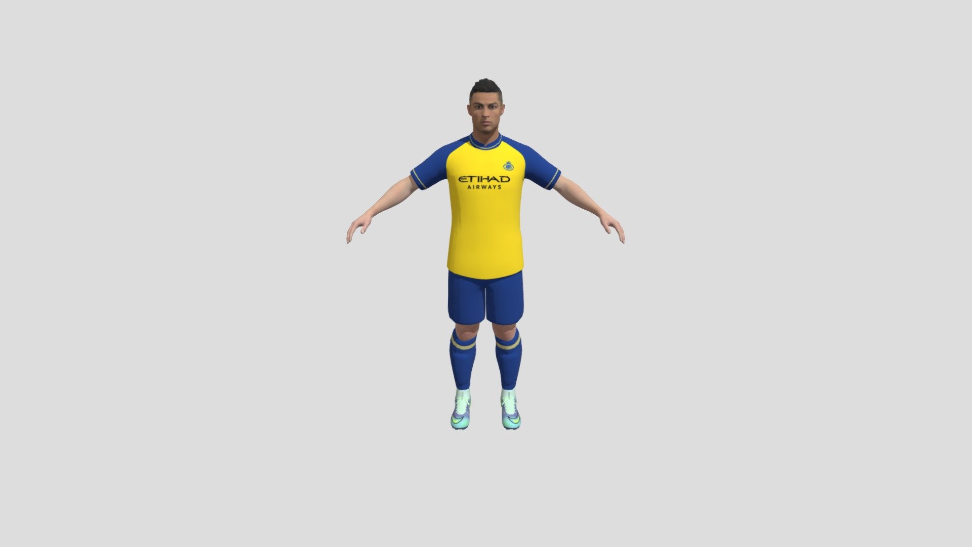 cristiano_ronaldo - Download Free 3D model by Bhavlin ...