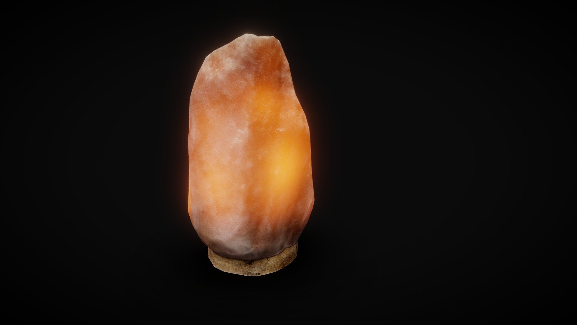 Salt lamp - 3D model by qu6rid.vrn [6c0b263] - Sketchfab
