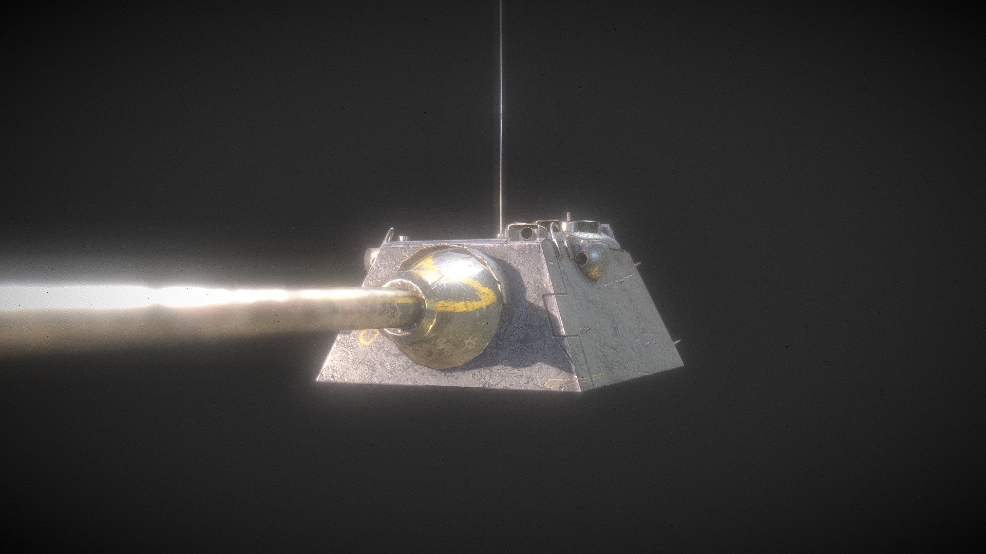 Panther F Turret - 3D model by A1 (@MenOfMena) [6c0b2f5] - Sketchfab