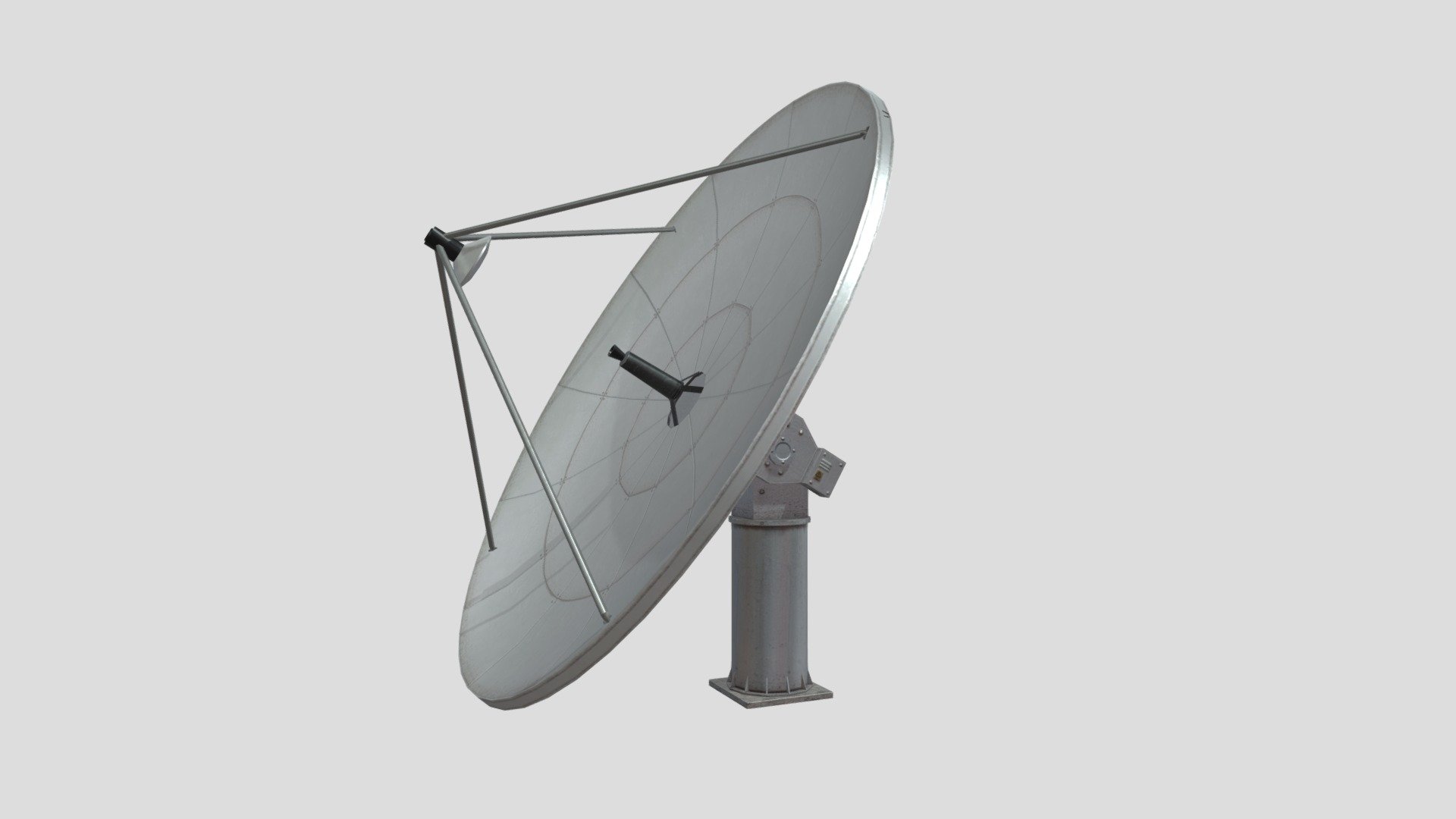 Satellite antenna - Download Free 3D model by 3Dji [6c0c520] - Sketchfab