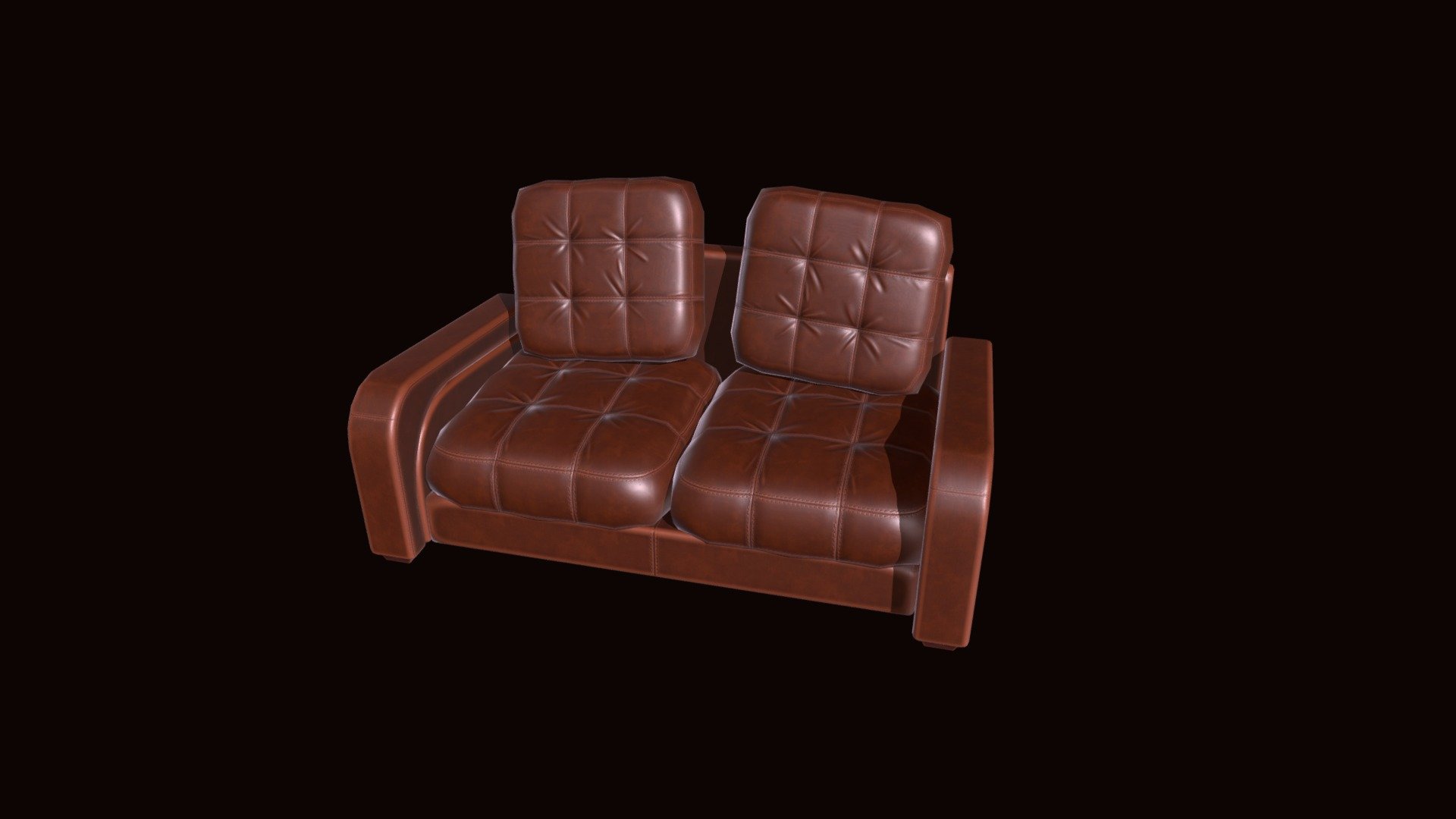 Sofa - game ready model - Buy Royalty Free 3D model by bogomolcevk ...