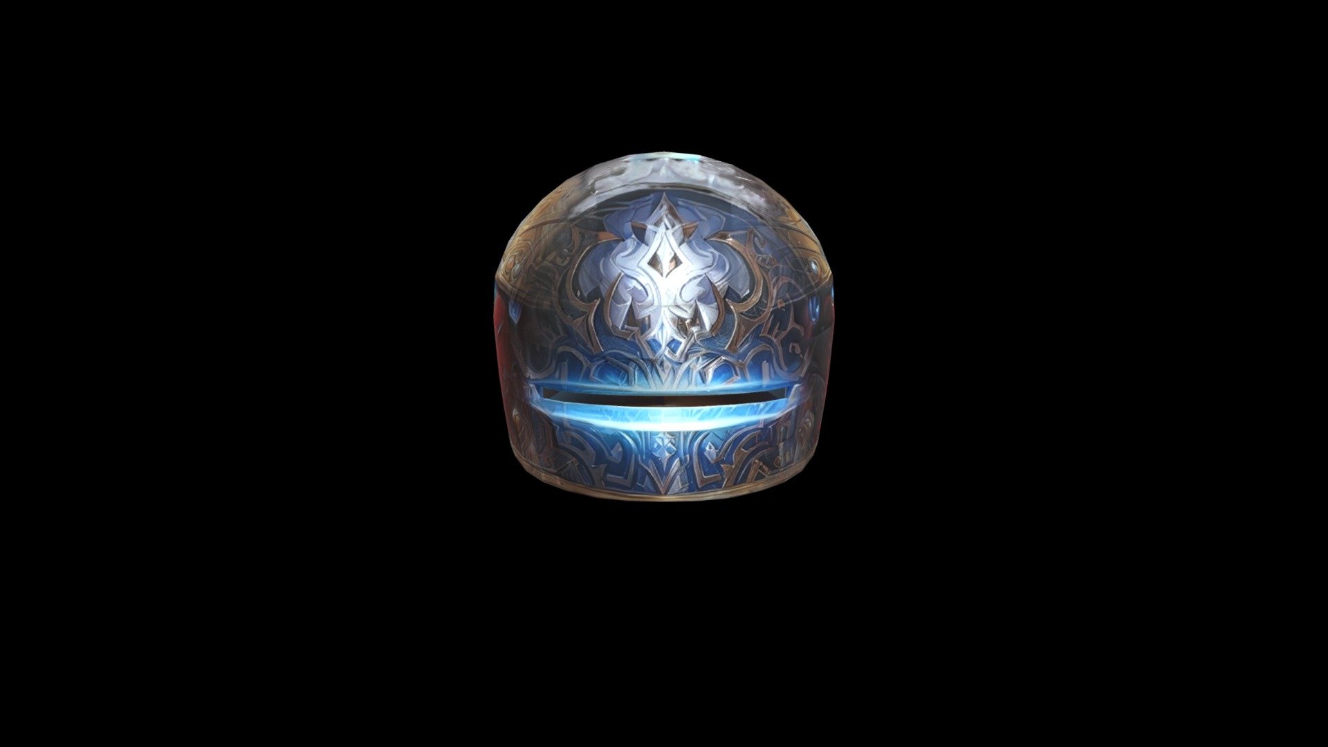 Meshy Helmet Fantasy Phoenix Crest - Download Free 3D model by klrxyz ...