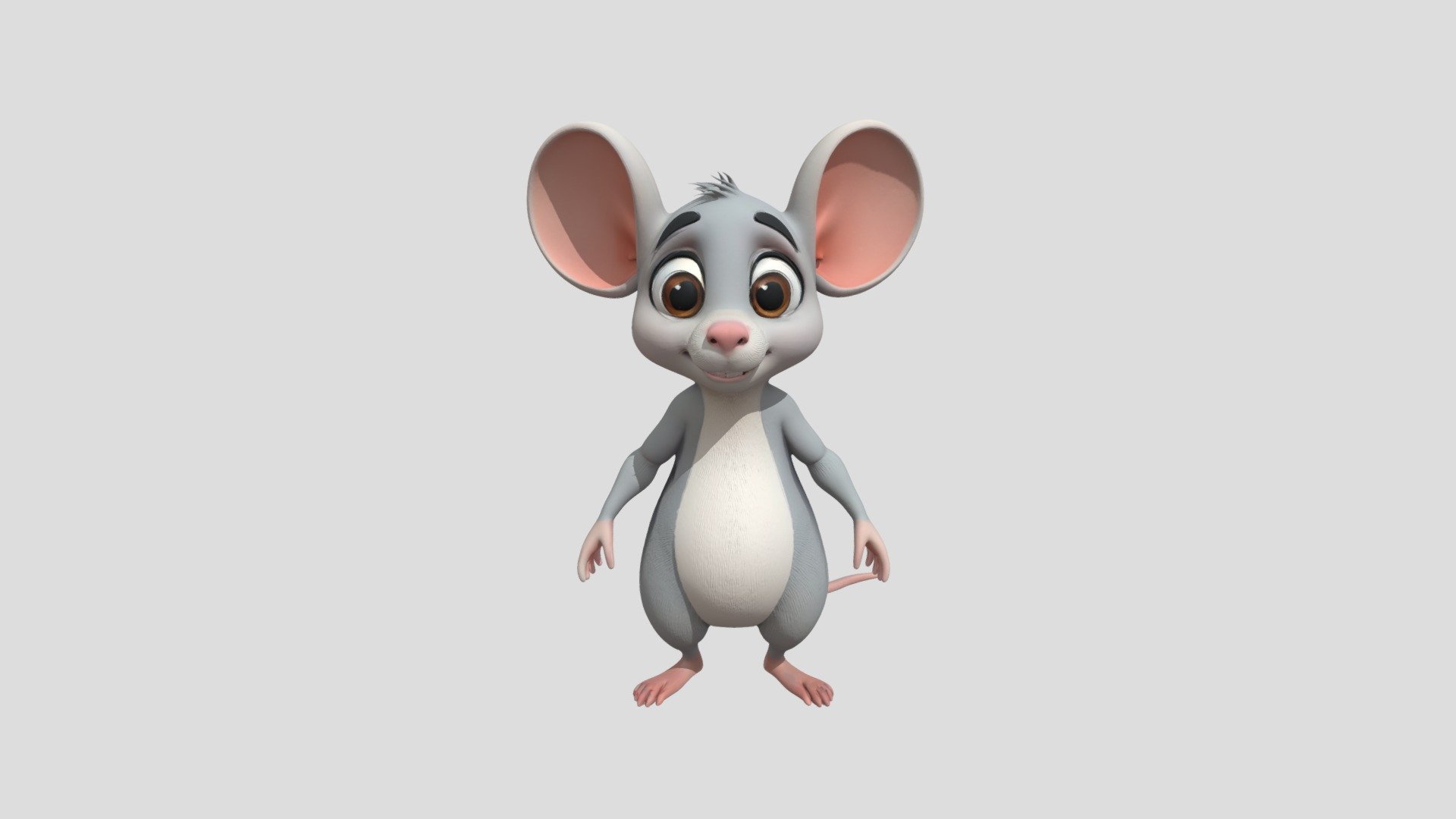 Cartoon Mouse Characters - Download Free 3D model by sanjaysinghfazilka ...
