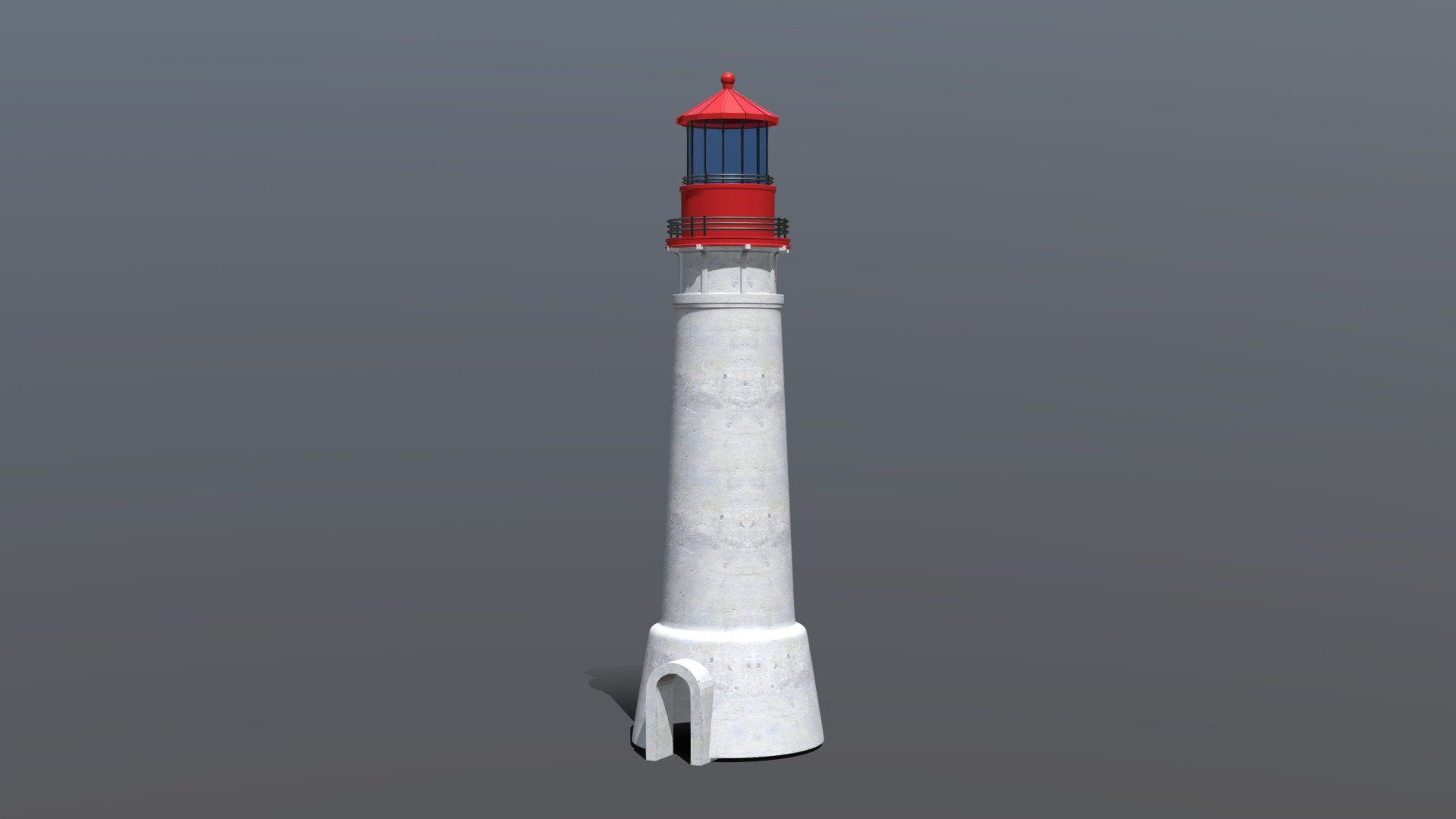 Realistic Lighthouse 3D Model - 3D model by CG Wallah (@yuvrajsinghch4 ...