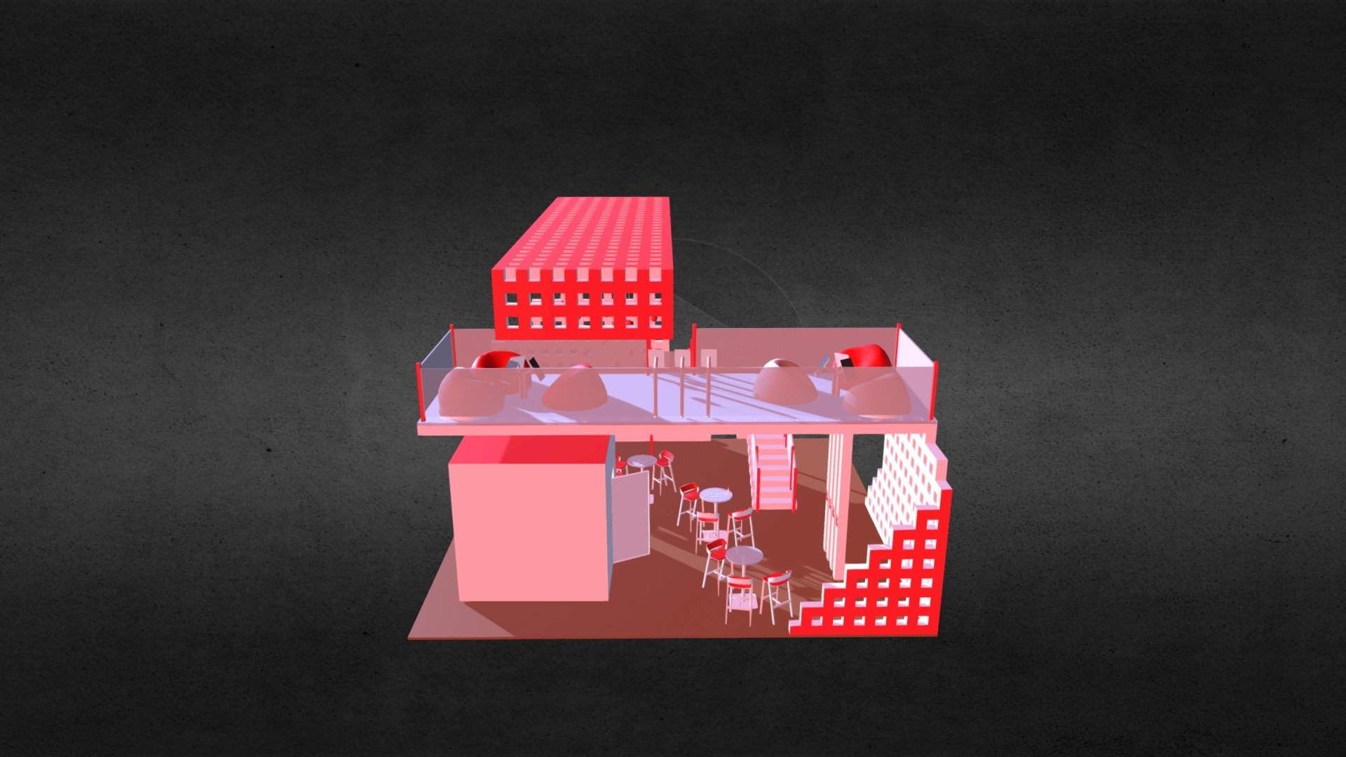 AR Ruimtelijk Vodafone - 3D model by lessencollin [6c10428] - Sketchfab