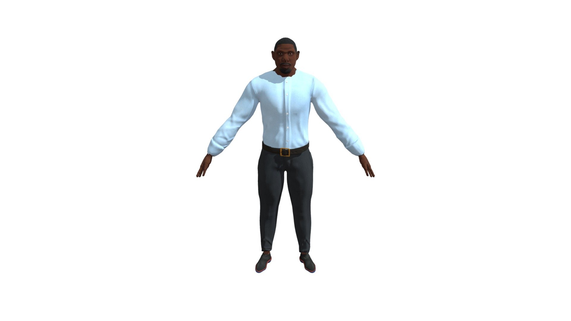 Michael B Jordan 3D Model - 3D model by HozeAntonio [6c11961] - Sketchfab