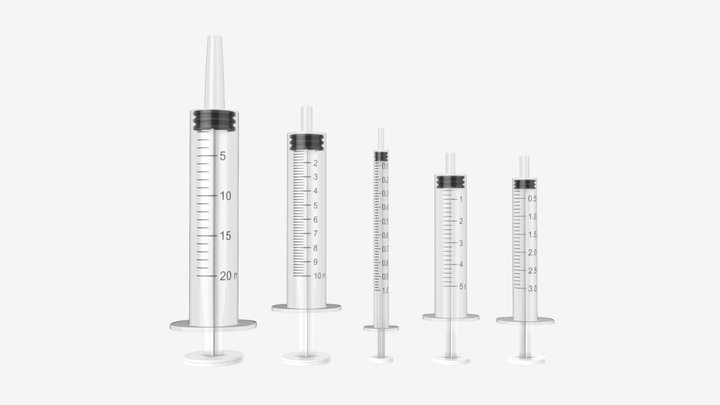 Syringe 3D models - Sketchfab