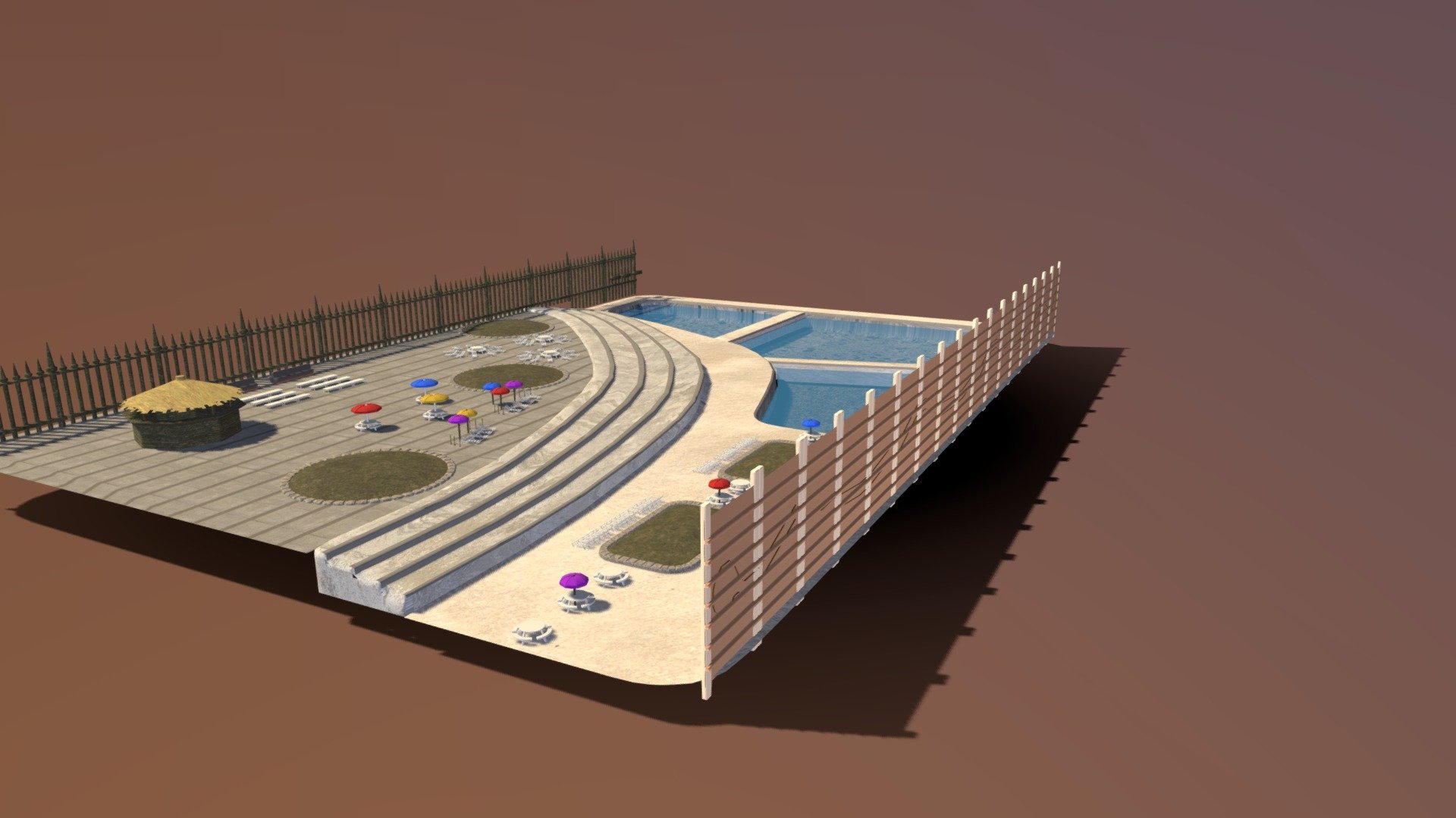 Group A - Public Venue - Download Free 3D model by MichaelMSheridan ...