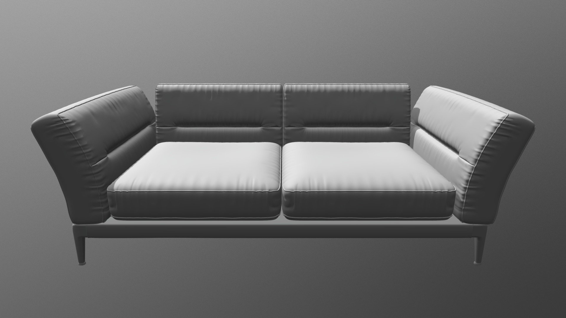 Flexform Adda Sofa 200 - Download Free 3D model by pdaniun [6c13987] - Sketchfab