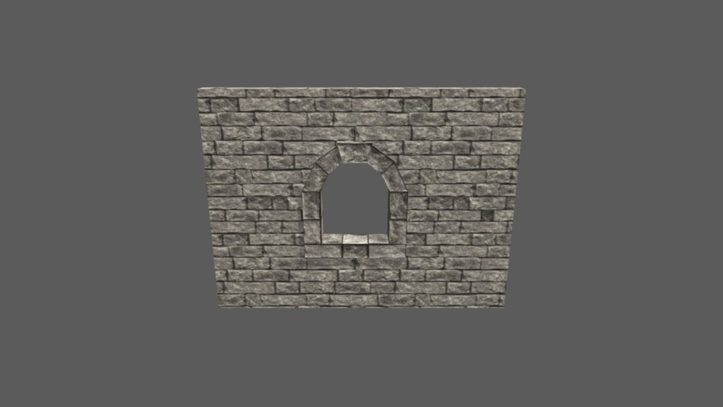 Wall with a Window - 3D model by Cameron Wilkes (@cameronwilkes ...