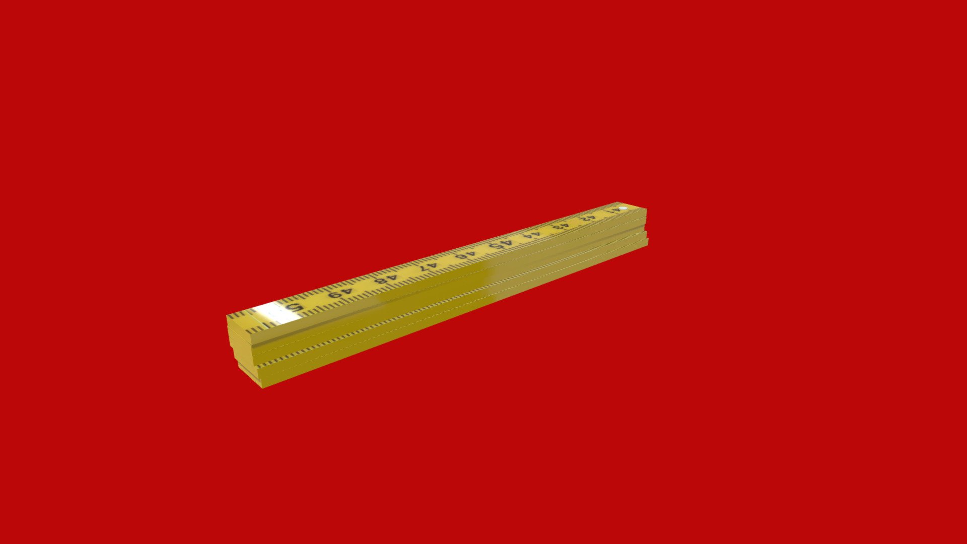 Folding Ruler (Folded) bzb23 - Download Free 3D model by fwild [6c16cf4 ...