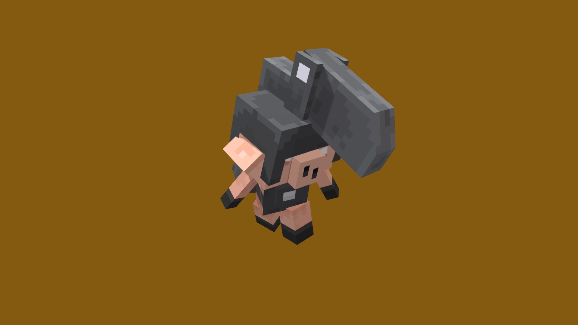 Miner pigli mcl - 3D model by Steven (@Lunablockmda) [6c19c6d] - Sketchfab