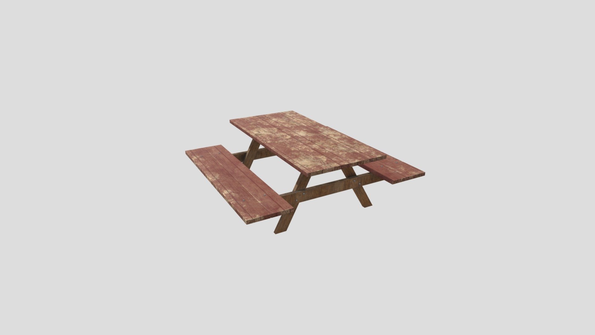 mesa picnic - 3D model by CharliBru (@brucarca) [6c19e63] - Sketchfab