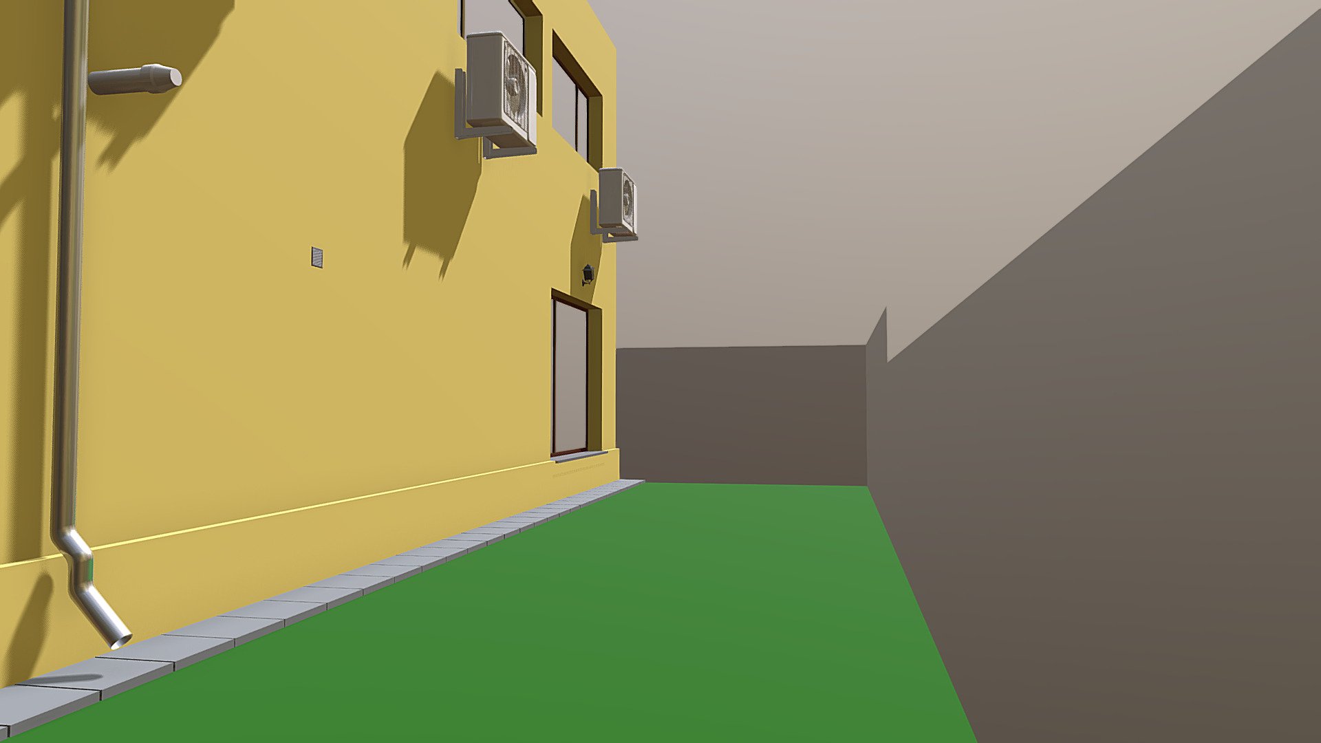 HOUSE & YARD / Work in Progress - Download Free 3D model by ...