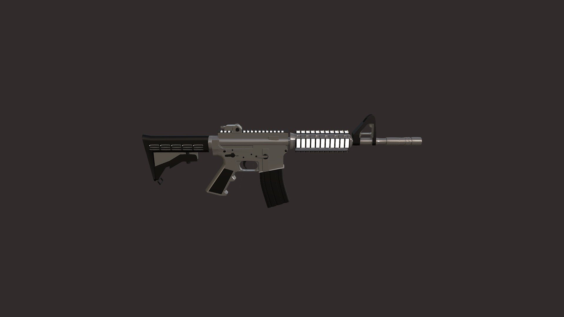 M4 carbine - 3D model by Lars.Claeys [6c1d07e] - Sketchfab