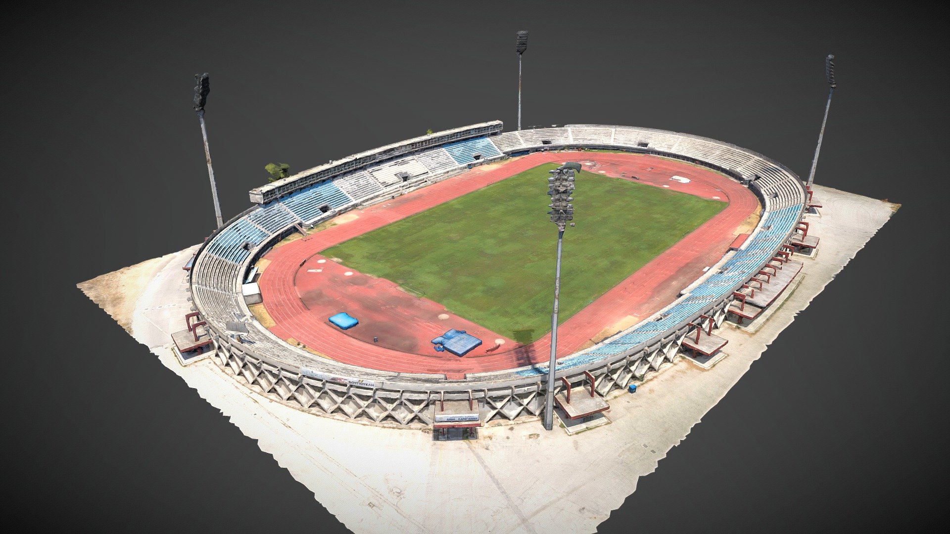 Kavala Anthi Karagianni Stadium - 3D model by Dimitrios Vogiatzis ...