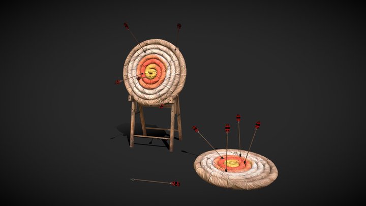 Archery-target 3D models - Sketchfab
