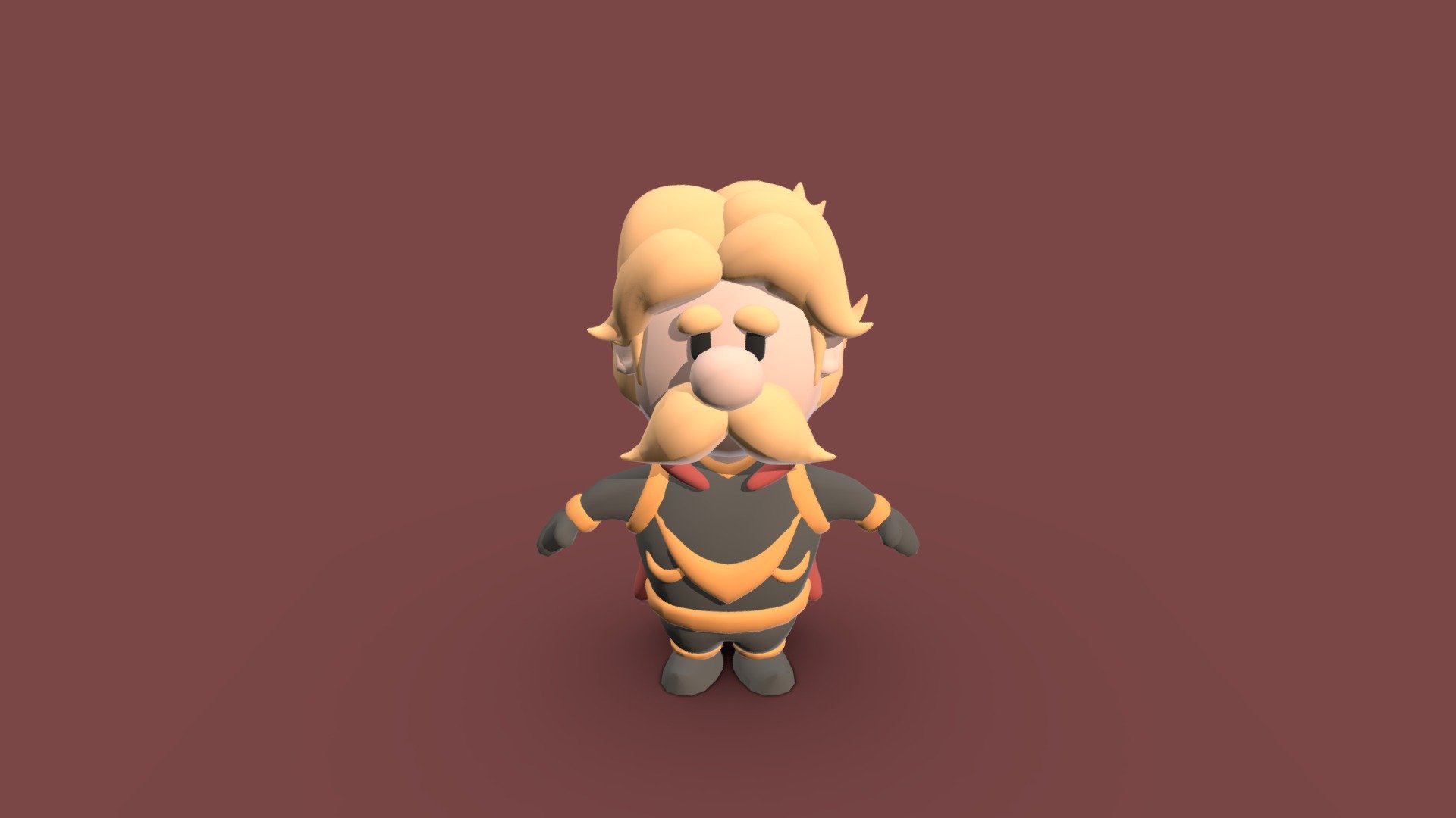 Stylized armoured Knight - 3D model by Timon Labots (@TimonLabots ...