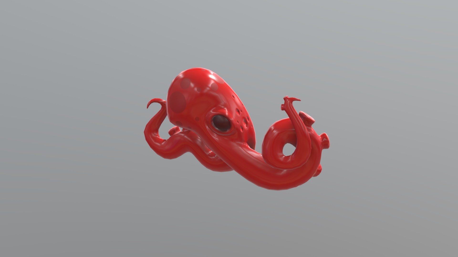 Alien Octopus - 3D model by Mister_Fox [6c1f8bf] - Sketchfab