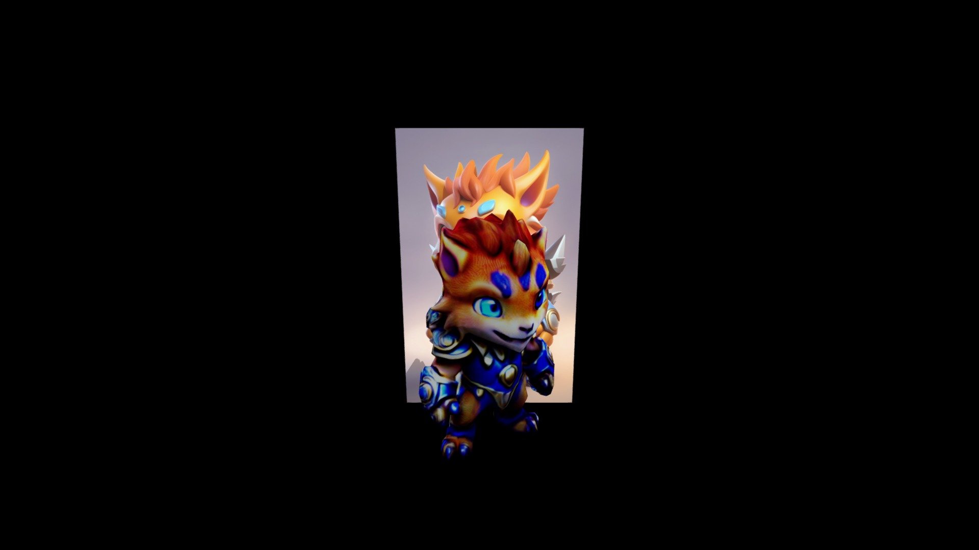 toy figurine of a cartoon character. - Download Free 3D model by klrxyz ...