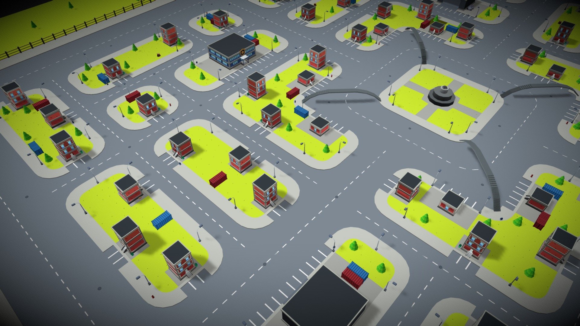 Little game town - Download Free 3D model by cubemelongames [6c223e9 ...