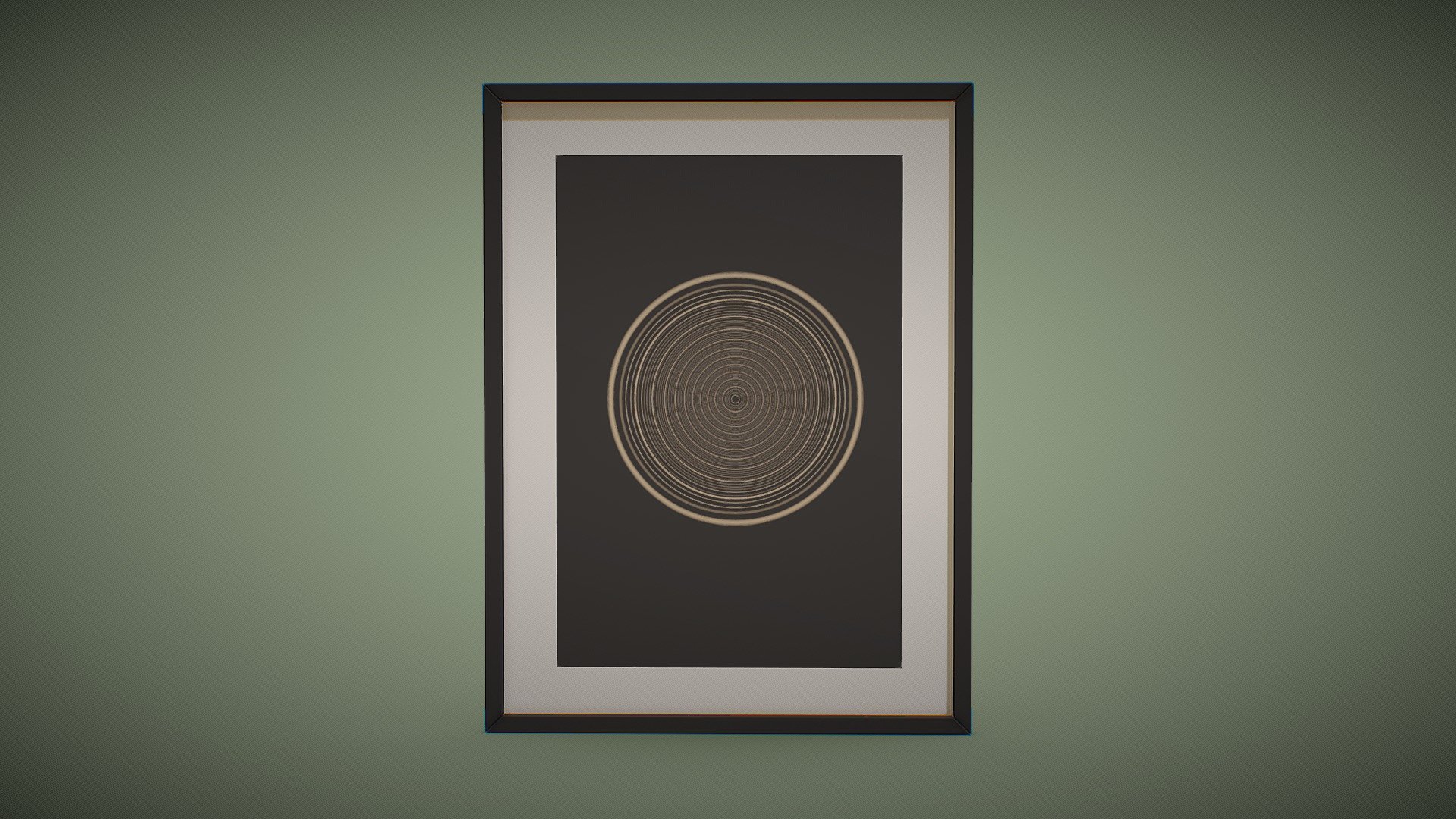 Circle Retro Art. - Download Free 3D model by InMind [6c243c6] - Sketchfab
