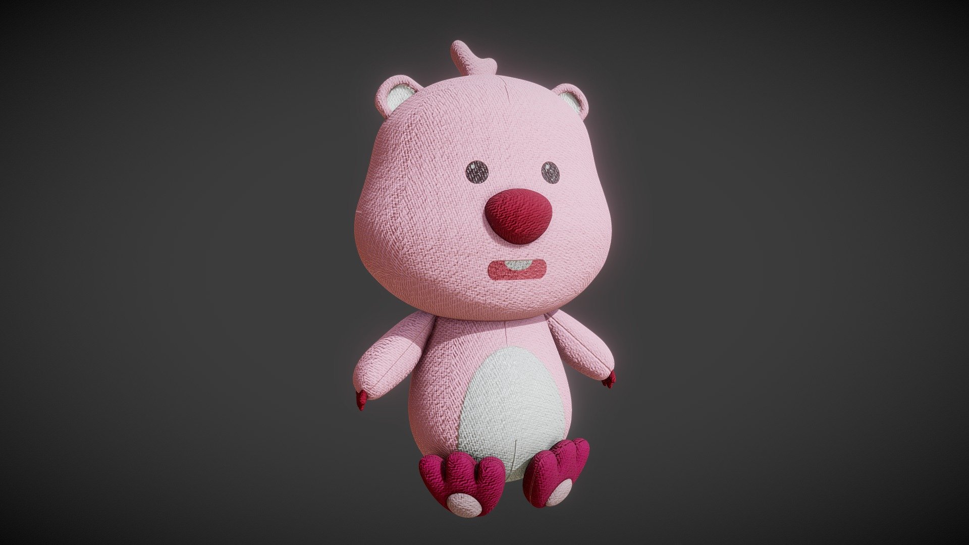 Pororo - Loopy Plush - Buy Royalty Free 3D model by Galy Raffo (@Galy ...