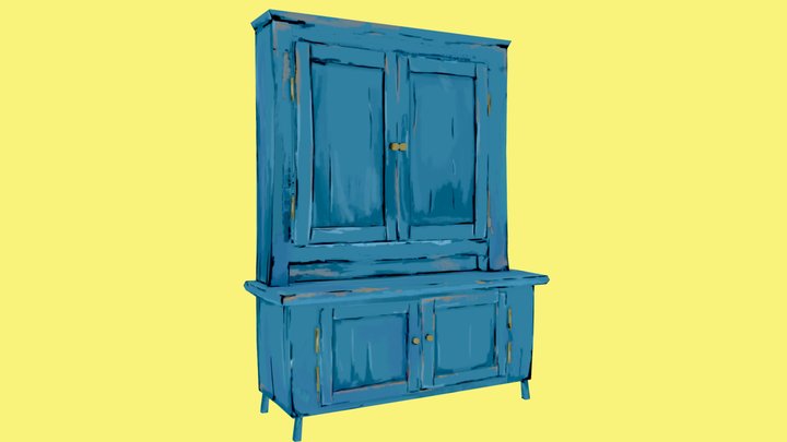 Antique-furniture 3D models - Sketchfab