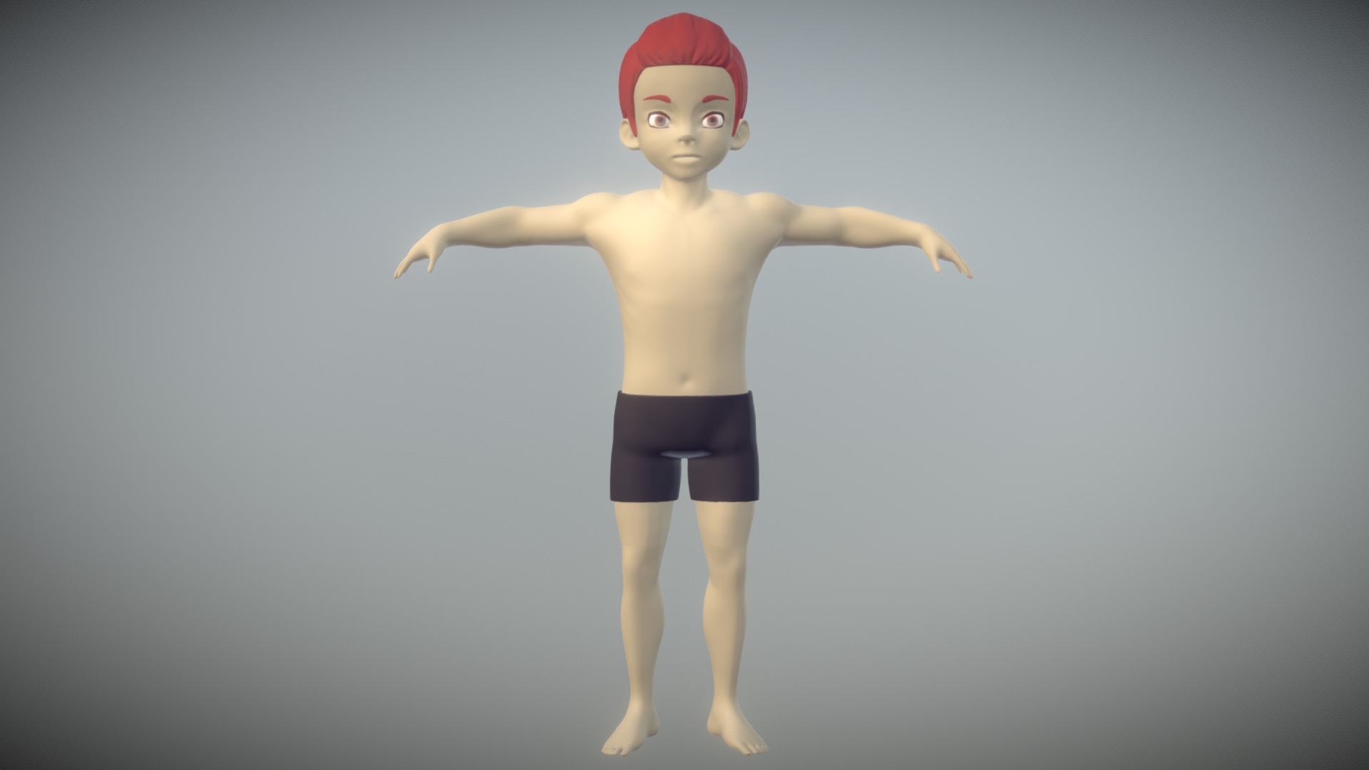 Swimmer-Kun - Download Free 3D model by E.Kai (@e_ka1x) [6c26853 ...