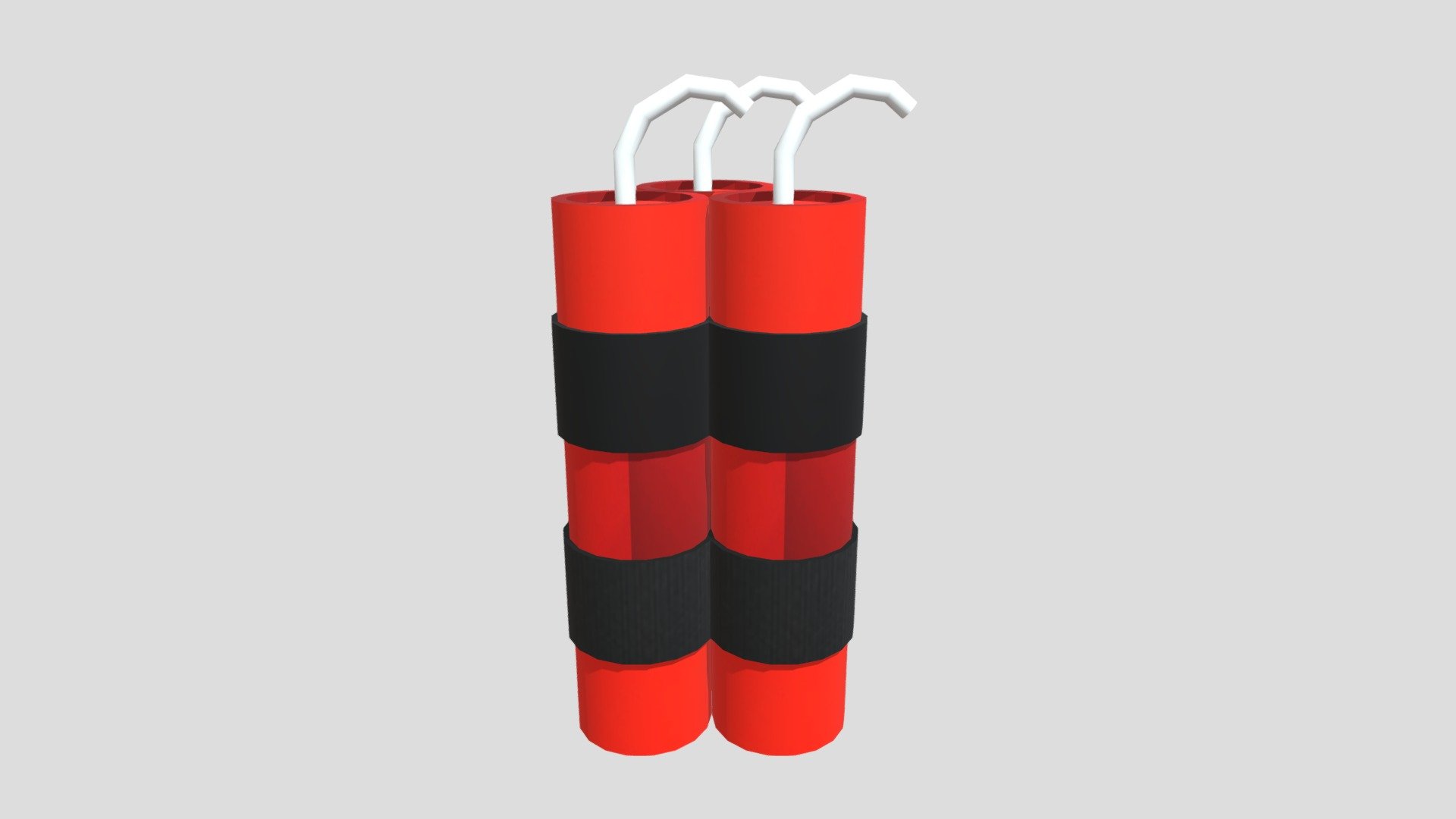 dynamite - 3D model by michael (@michaelw_1) [6c282f9] - Sketchfab