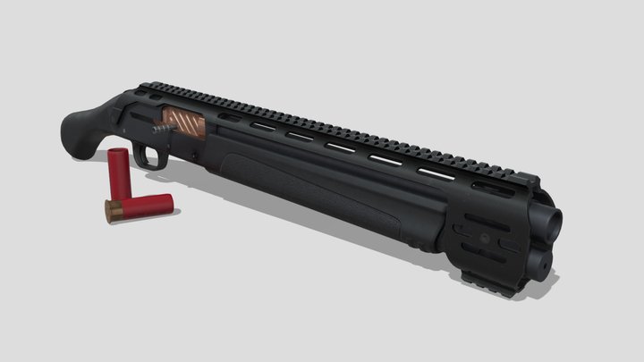 Shotgun-shell 3D models - Sketchfab