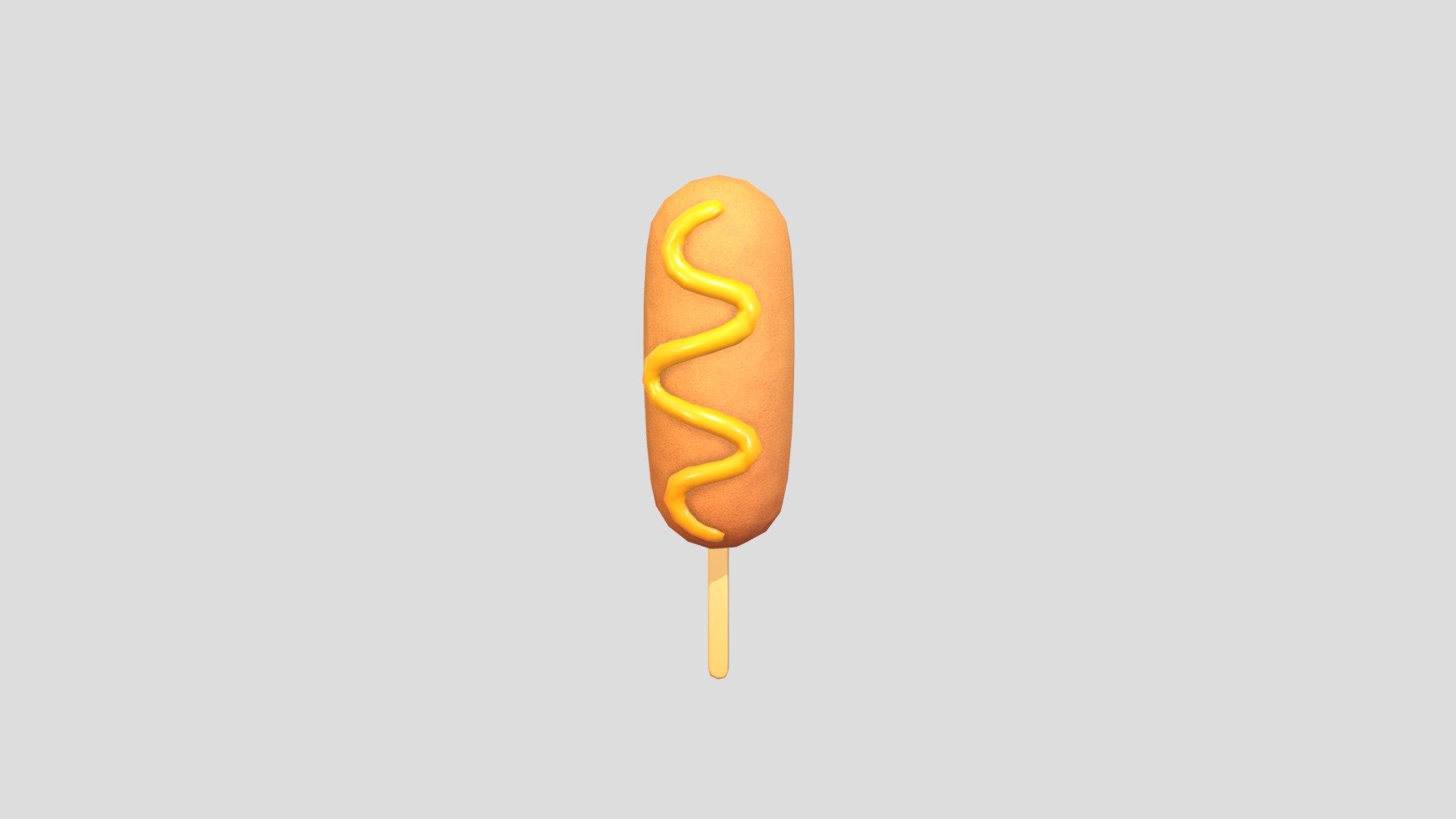 Corn Dog - Buy Royalty Free 3D model by bariacg [6c2e711] - Sketchfab Store
