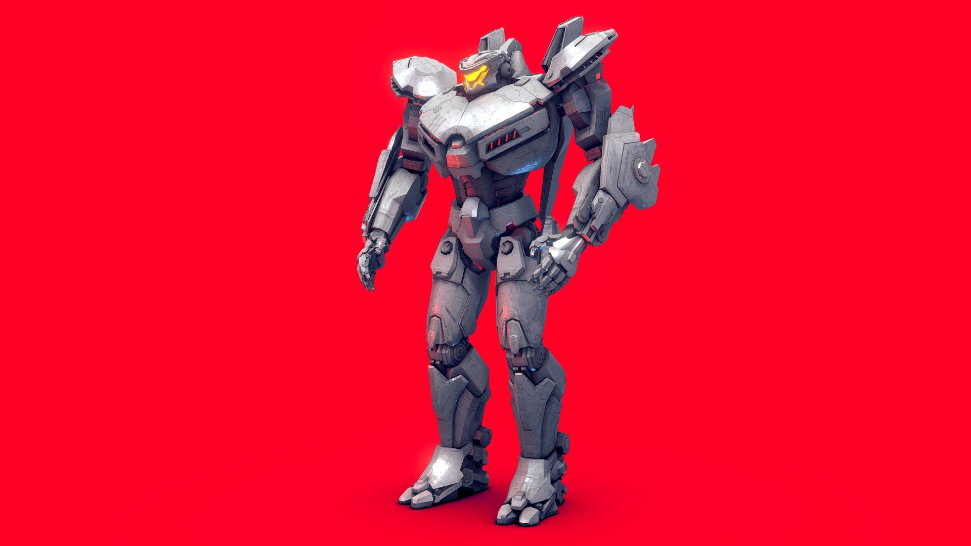 Robot baked light texture - Buy Royalty Free 3D model by DANILADESIGN ...