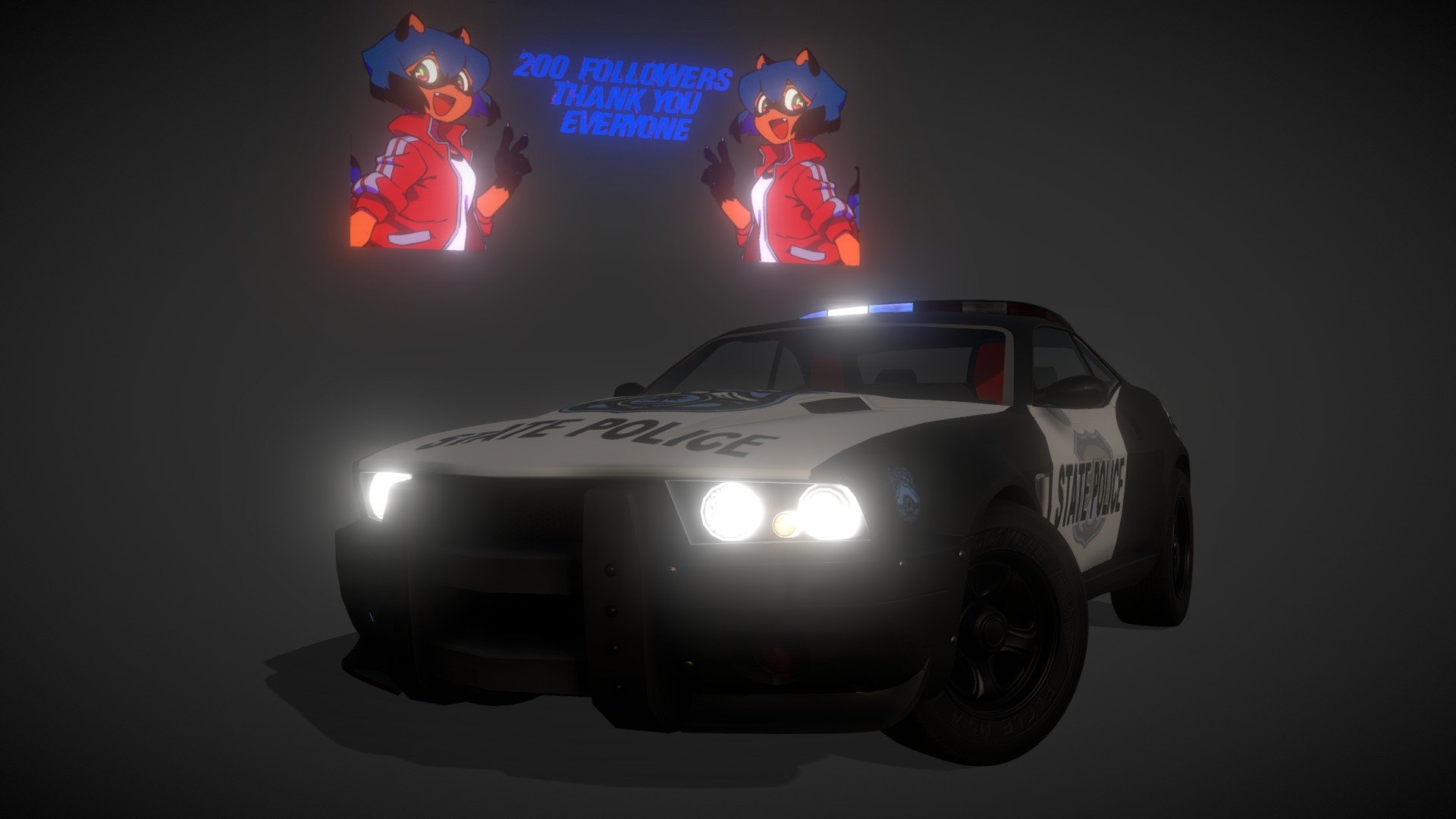 NFS Interceptor / 200-Followers special - Download Free 3D model by ...
