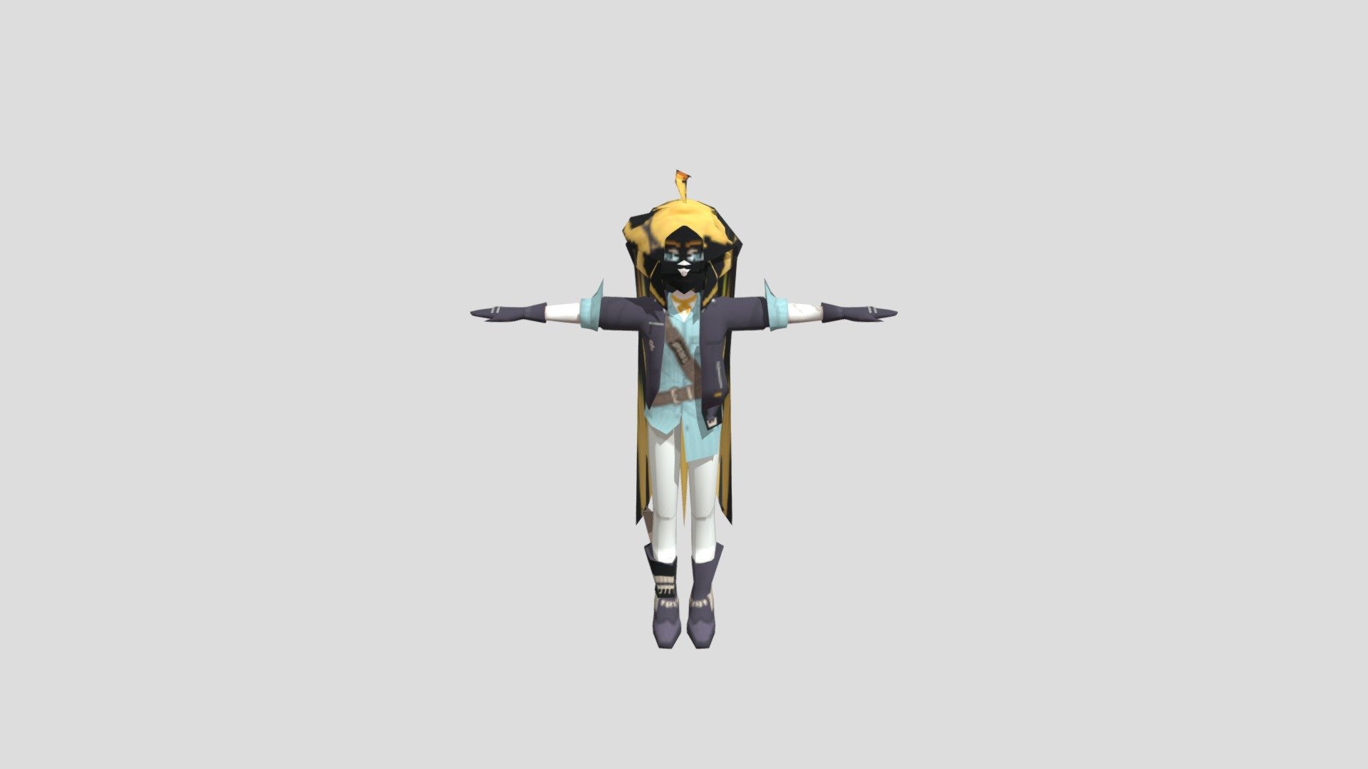 Doki Bird_ Lowpoly - Download Free 3D model by geroestalto [6c35b3a ...